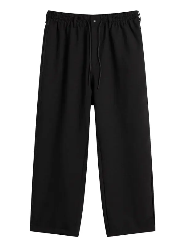 Y3 Three Stripe Track Pants - Black