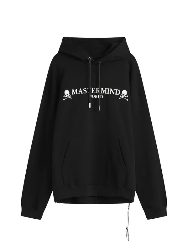 MASTERMIND WORLD Og Logo Zip Up Hoodie - Black