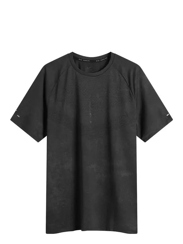 Nike Stride Short Sleeve T-shirt - Off Noir