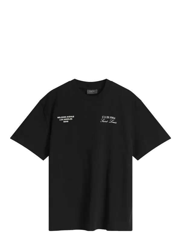 CLUB 1984 Melrose T-shirt - Black