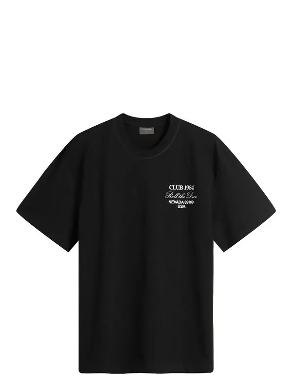 CLUB 1984 Welcome To Vegas T-shirt - Black