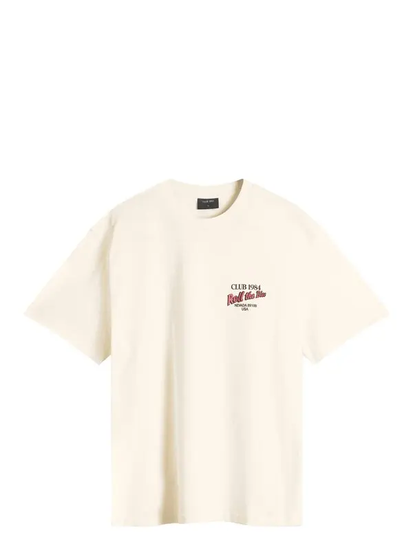 CLUB 1984 The Player T-shirt - Off White