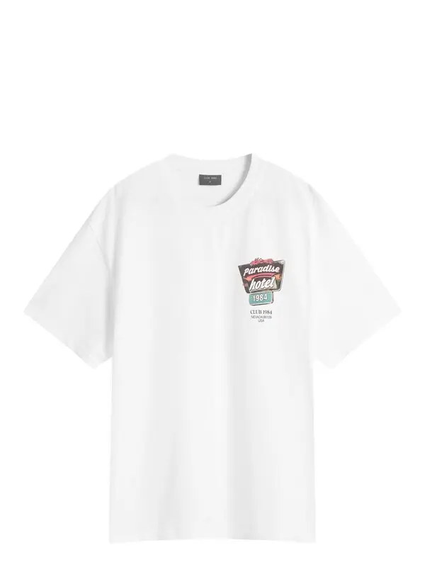 CLUB 1984 Paradise Hotel T-shirt - White
