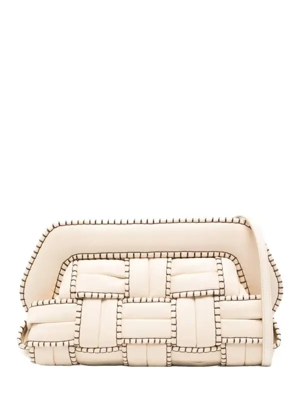 THEMOIRE Medium Tia Clutch - Beige