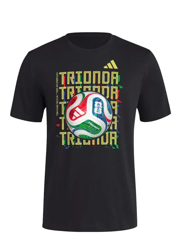 Adidas Trionda Fifa World Cup 26 Graphic Tee - Black / Soccr-wcu-454