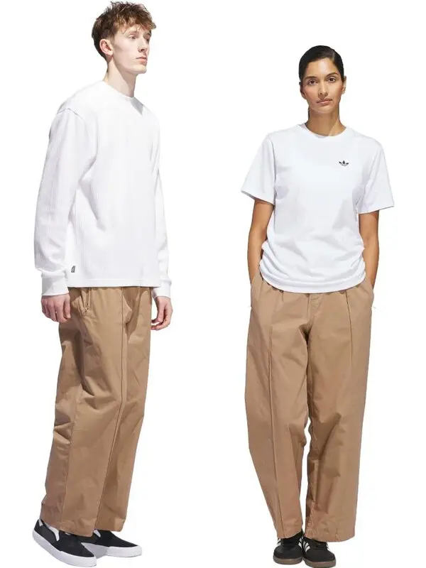 Adidas Skateboarding Pintuck Pants - Cardboard