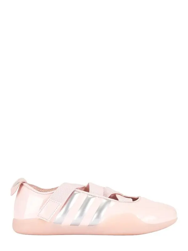 Adidas Originals By Alexander Wang X Caroline Hu Clot Taekwondo Sneakers - Sandy Pink & Silver Metallic
