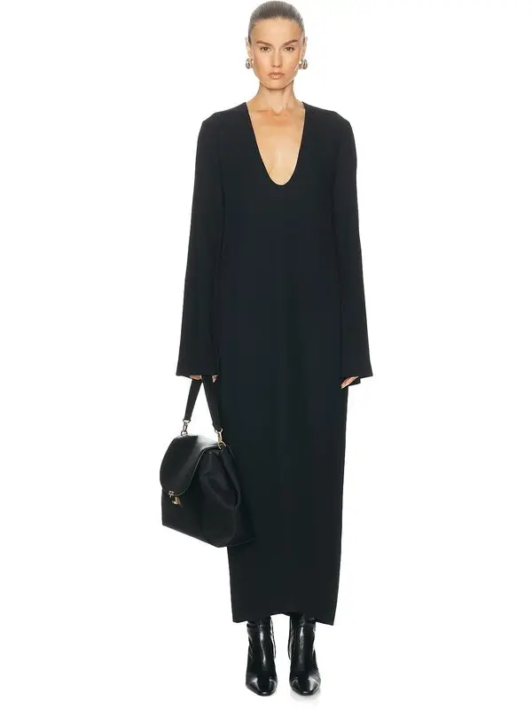TOTEME Bell-sleeve Dress - Black