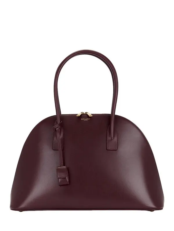 Saint Laurent Sac De Jour Demilune Bag - Hot Wine