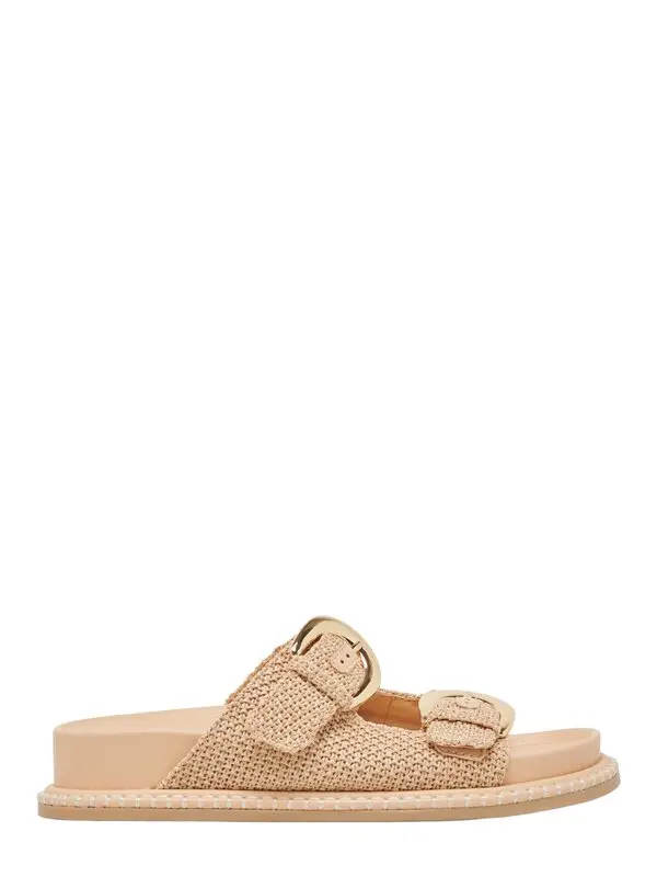 DOLCEVITA Shauny Sandals - Natural Raffia