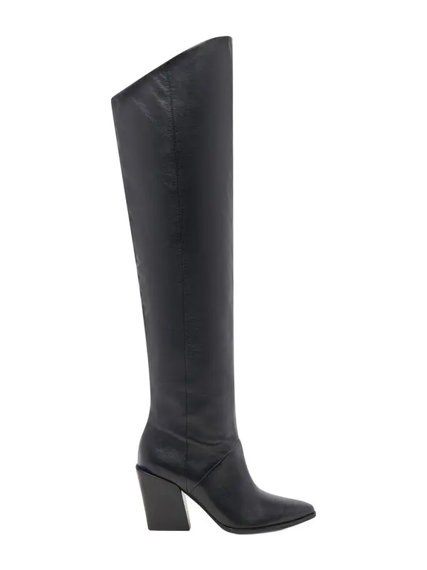 DOLCEVITA Lupin Over-the-knee Boots - Black Leather