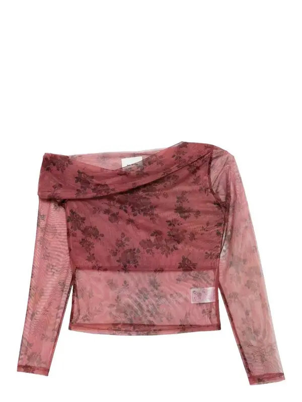 REFORMATION Elio Top - Red