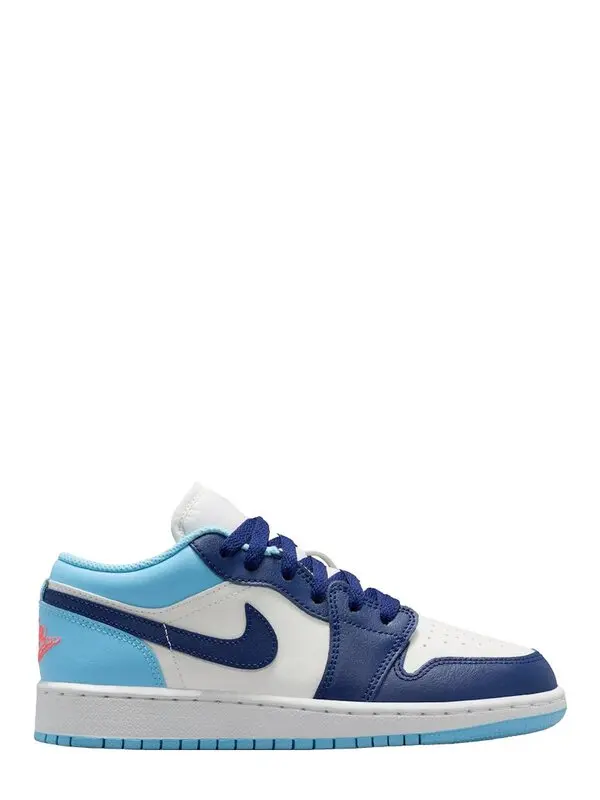 JORDAN 1 Low - Sail/blue Chill/hot Lava