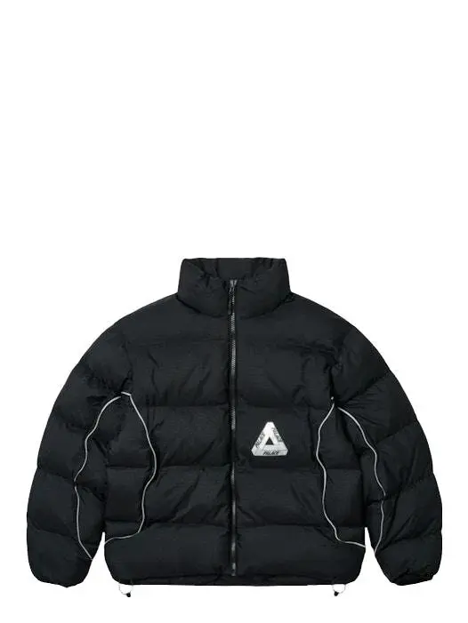 PALACE Ripstop Puffer Jacket - Black