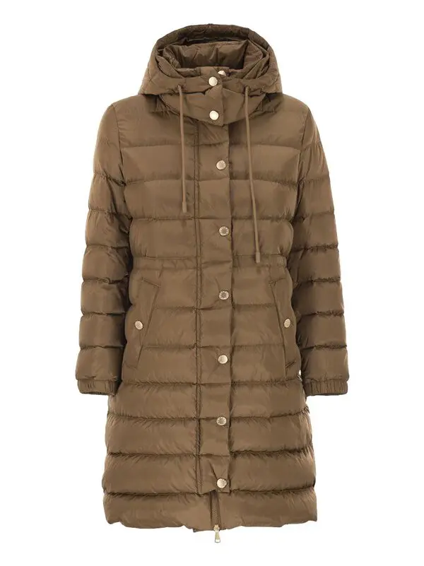 Max Mara Cerbero Slim-fit Down Jacket - Brown