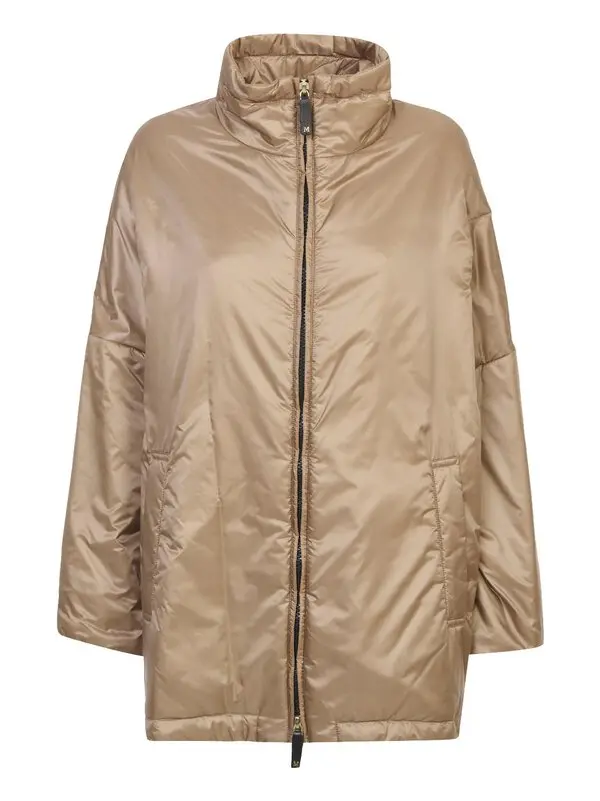 Max Mara Oversized Mid-length Jacket - Beige