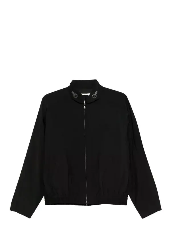 Tibi Wool-blend Bomber Jacket - Black