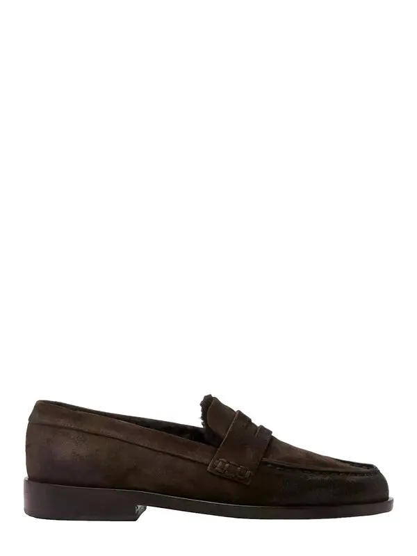 Marsèll Mocasso Panelled Loafers - Brown