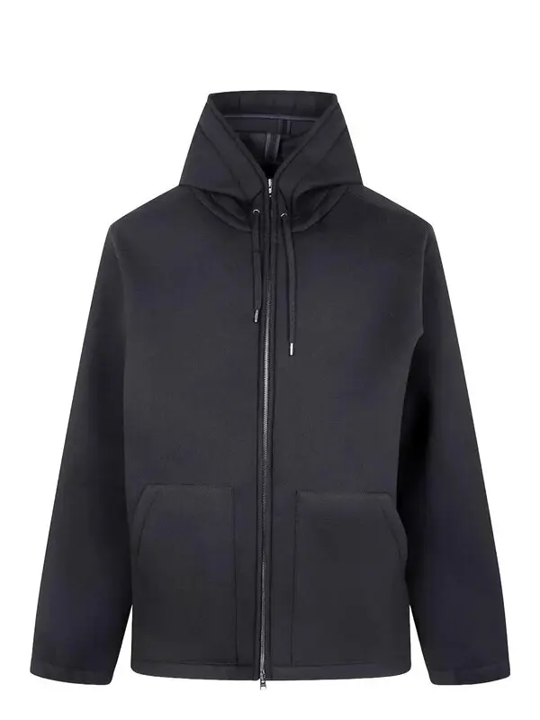 Herno Hooded Zip-up Jacket - Blue