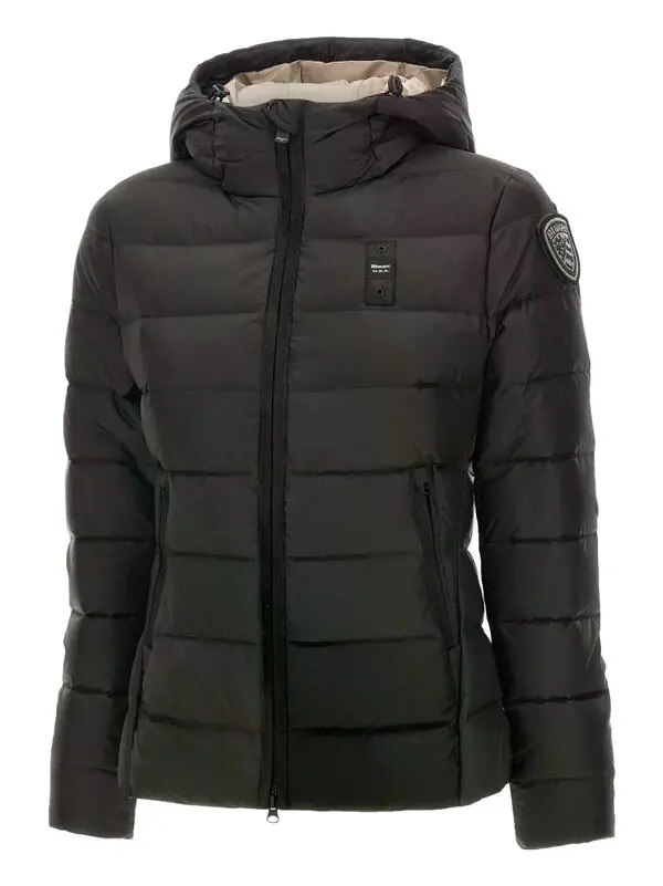 BLAUER. Charme Hooded Down Jacket - Black