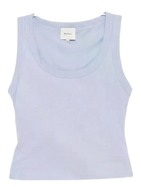 REFORMATION Seline Tank Top - Blue
