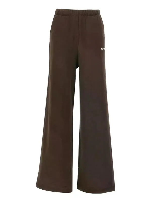 ROTATE BY BIRGER CHRISTENSEN Elasticated Logo Trousers - Brown