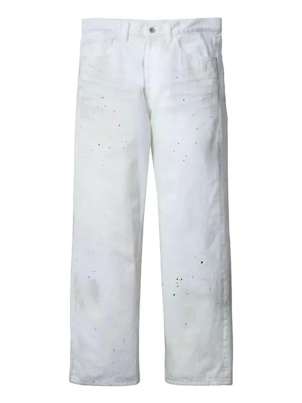 NEIGHBORHOOD Splatter-effect Pants - White