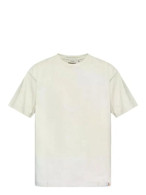 Carhartt Work In Progress Logo T-shirt - Neutrals
