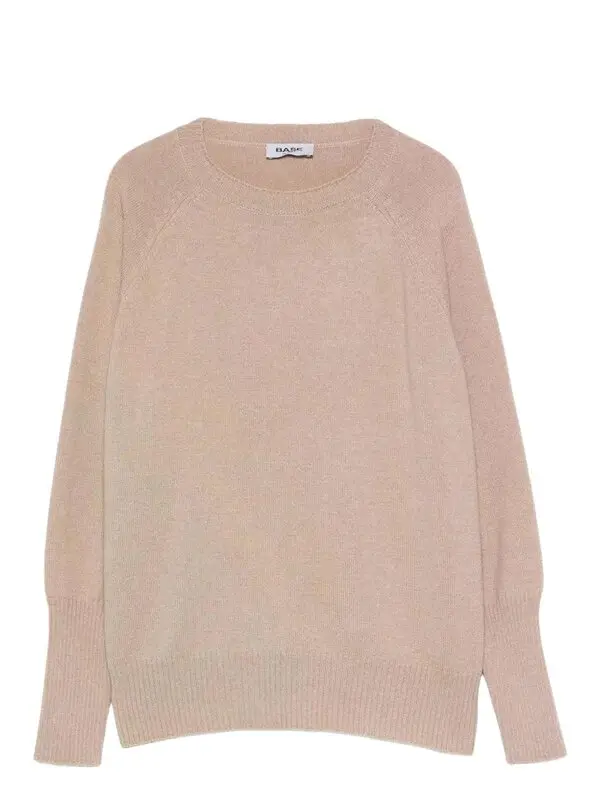 BASE Raglan-sleeve Crew-neck Sweater - Neutrals