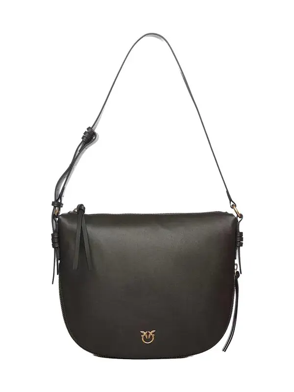Pinko Zip Shoulder Bag - Brown