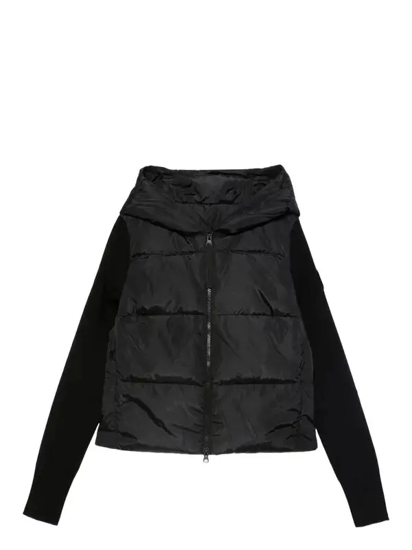 Canada Goose Hooded Zip-up Jacket - Black