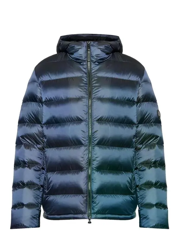 Bogner Quilted Hooded Jacket - Blue