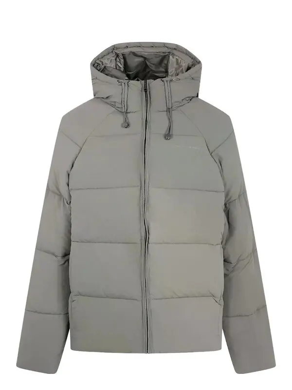 DAILY PAPER Hooded Puffer Jacket - Grey