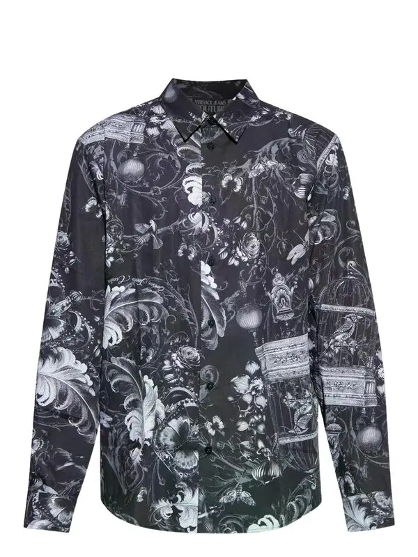 Versace Printed Shirt - Black
