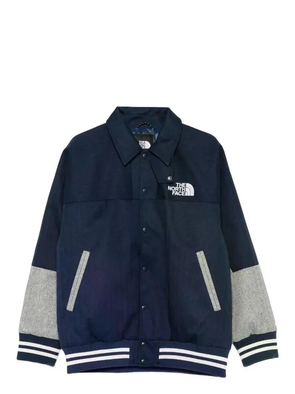 The North Face Color-block Bomber Jacket - Blue