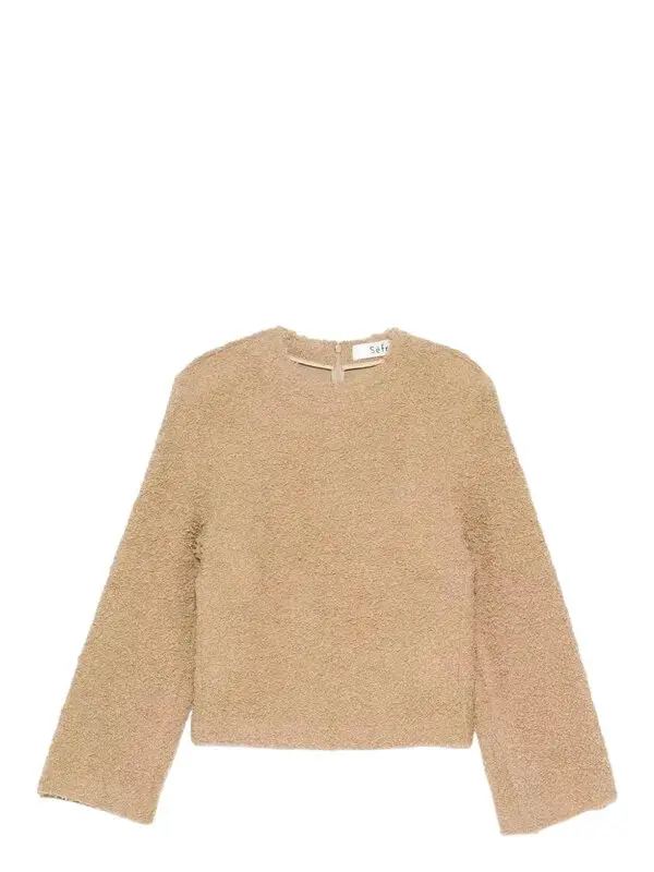 Séfr Virgin Wool-blend Jumper - Neutrals