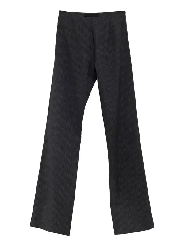 Paloma Wool Pinstripe Pattern Trousers - Black