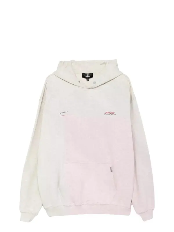 REPRESENT Cotton Hoodie - Neutrals