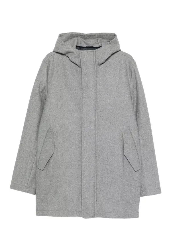 MANUEL RITZ Hooded Parka - Grey