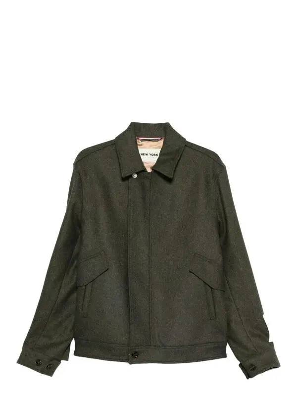 NEW YORK RESIDENT Flap-pocket Jacket - Green