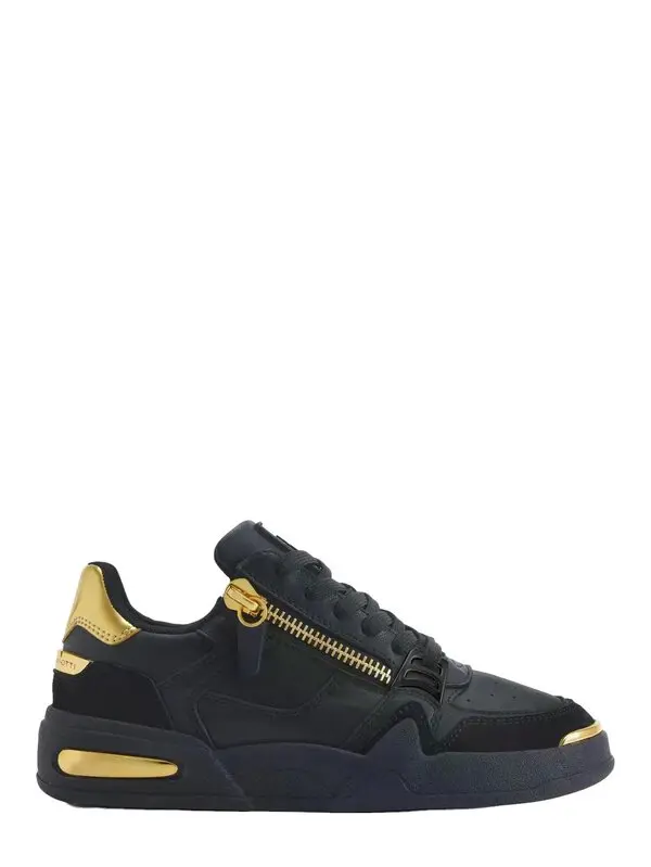 GIUSEPPE ZANOTTI Zip-detail Sneakers - Black