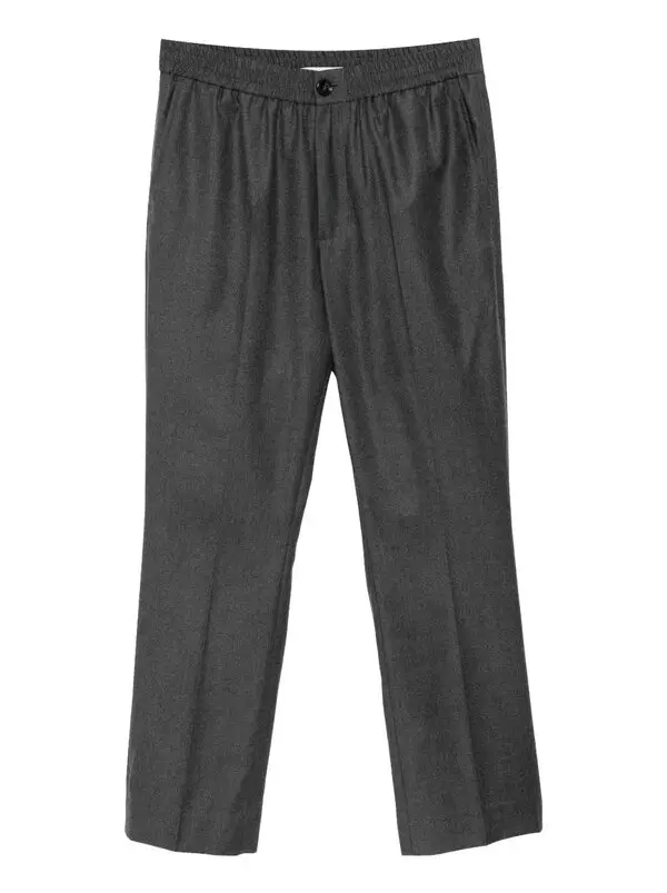 Ami Wool Trousers - Grey