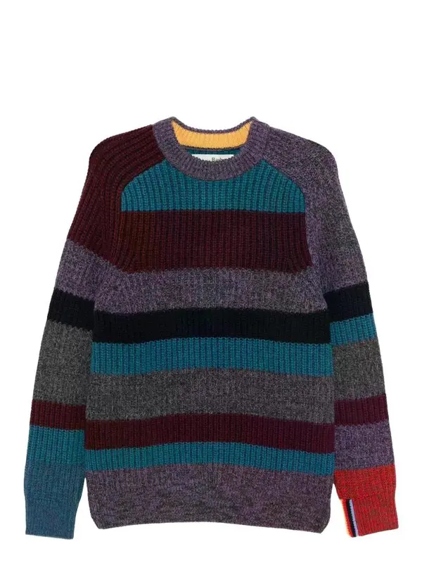 Barbour Striped Jumper - Purple