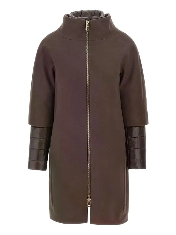Herno Long-sleeve Coat - Brown