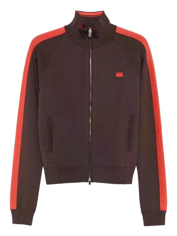 WALES BONNER Side-stripe Track Jacket - Brown