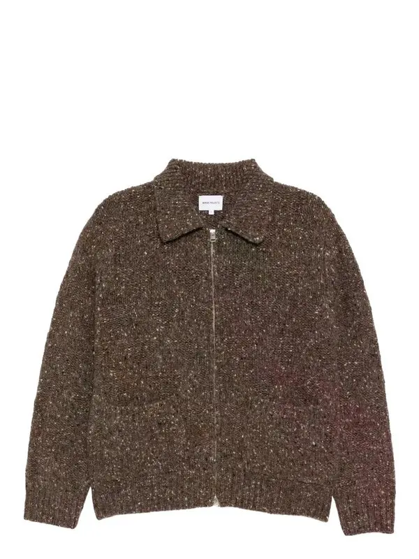 Norse Projects Erik Donegal Diamond Jacket - Brown