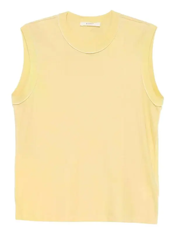 6397 Inside-out Tank Top - Yellow