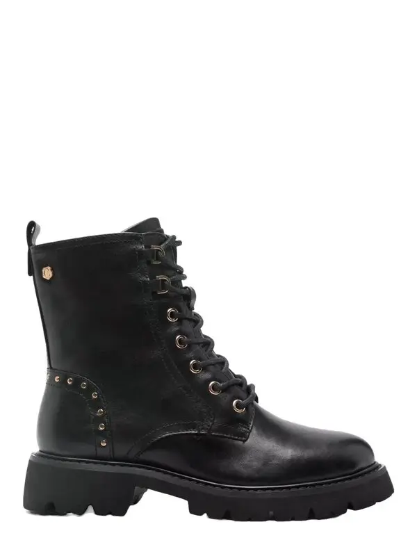 CARMELA Lace-up Boots - Black