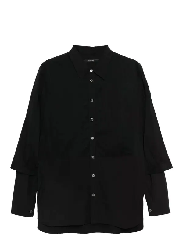 SONGZIO Long-sleeved Shirt - Black