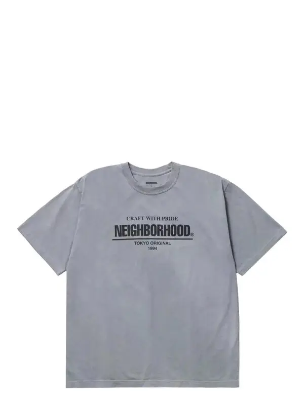 NEIGHBORHOOD Logo-print T-shirt - Gray